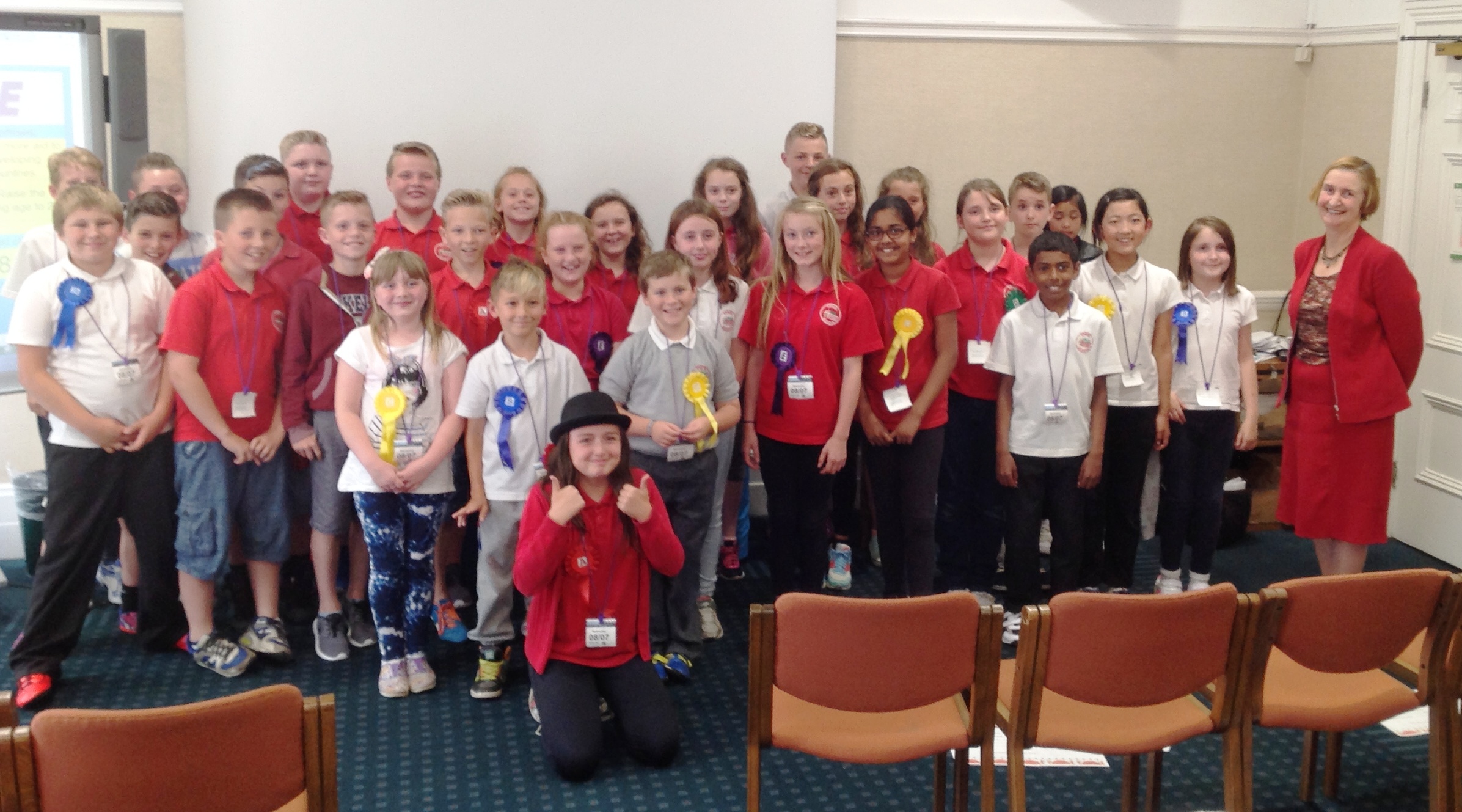 Pupils from Tycroes School visit Parliament – Nia Griffith MP