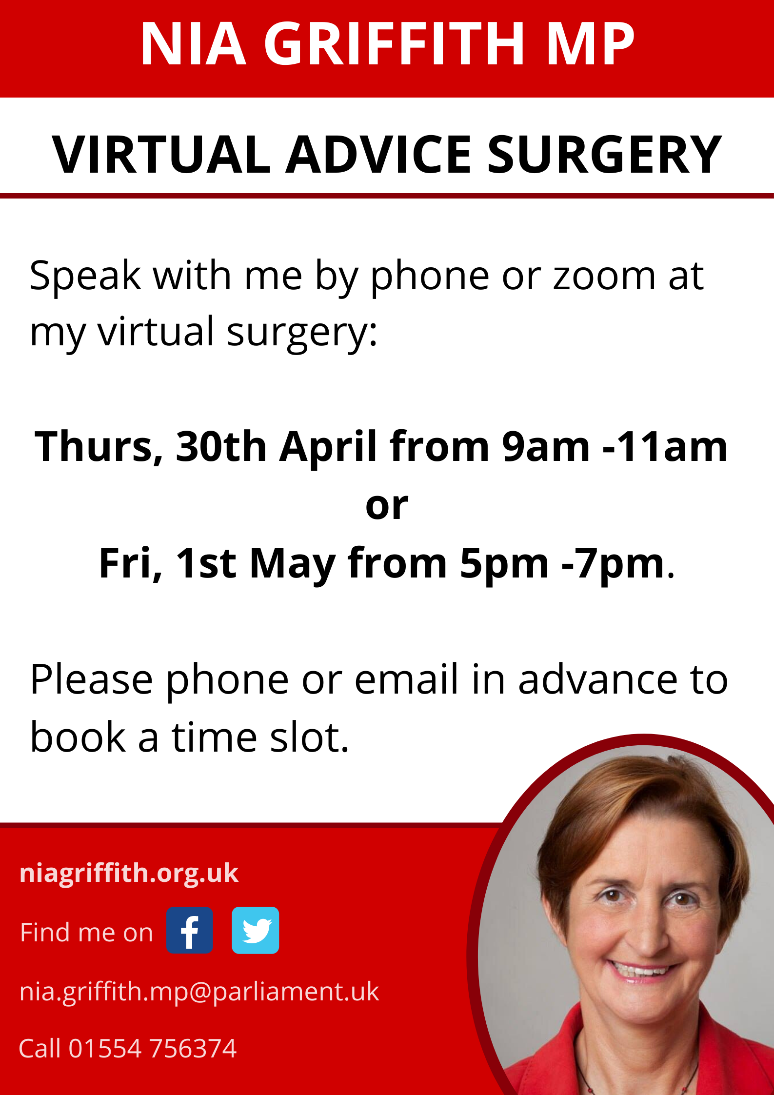 Revised Virtual Surgery Poster (3) – Nia Griffith MP