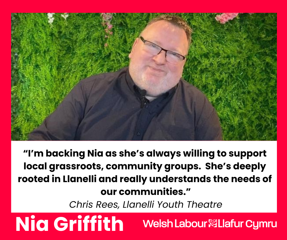 Nia “really understands the needs of our communities” – Chris Rees ...